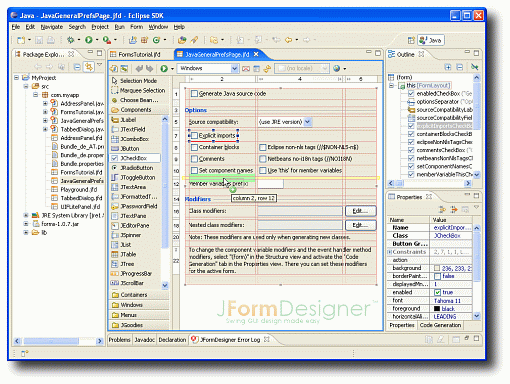 JFormDesigner